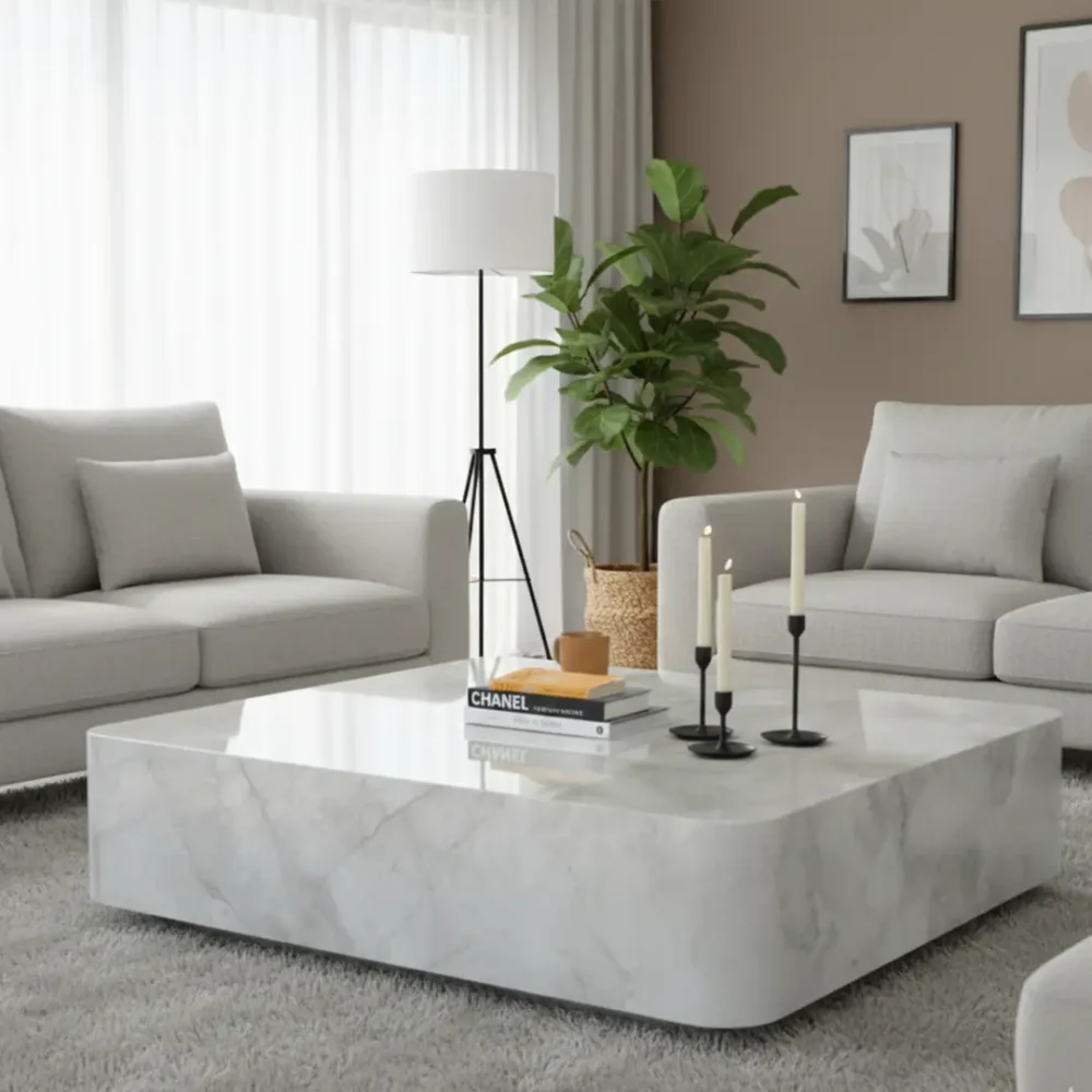 Carl Coffee Table - Sleek Center Table Design | Lamac | UAE